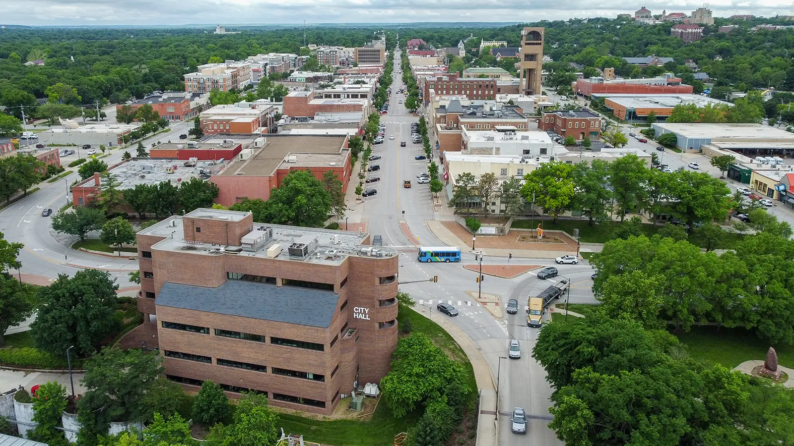 Downtown Bus Station - City of Lawrence, Kansas